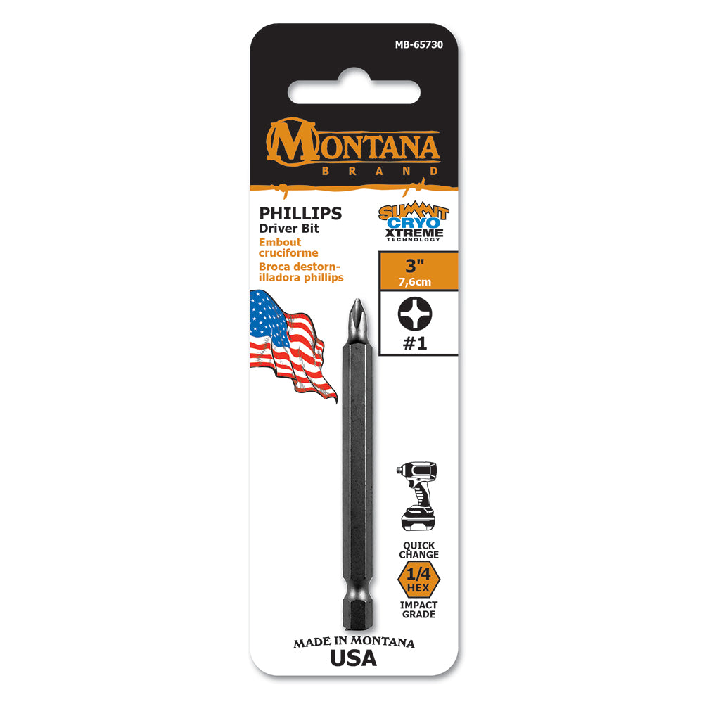 Driver Bits - Montana Brand Tools – Made in USA